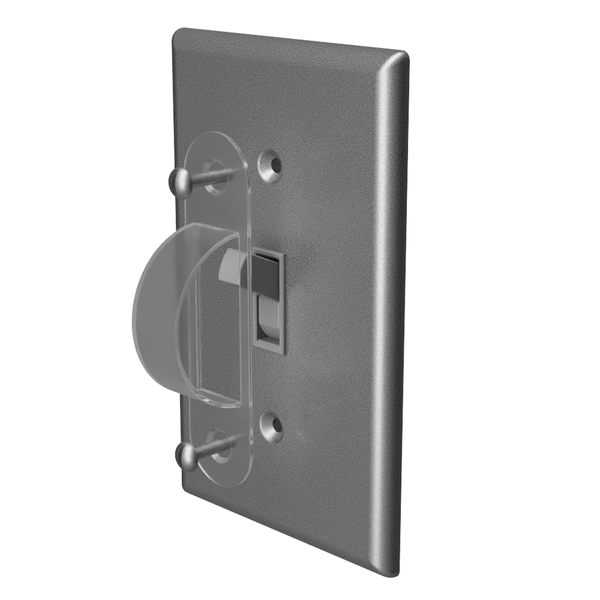 Toggle Switch Guard Clear Plastic - 2 Pack